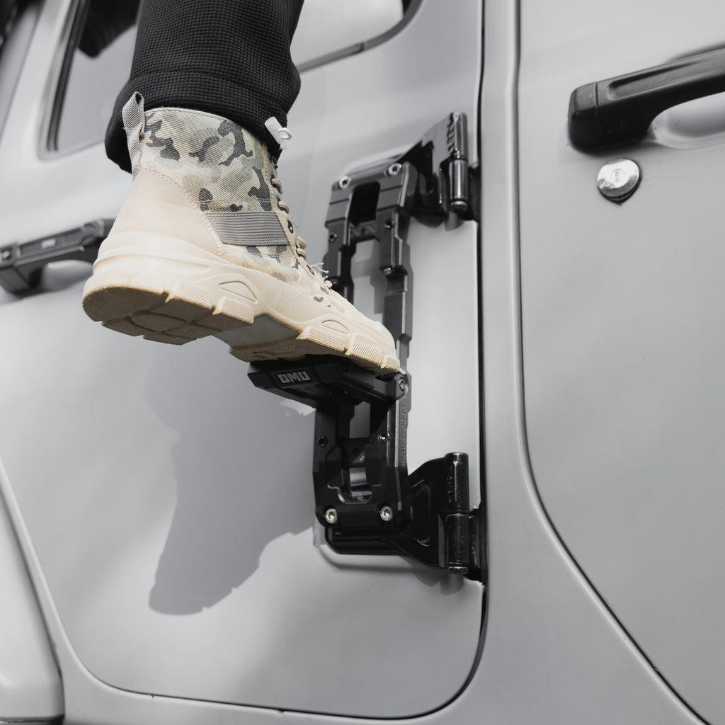 OMU Genesis Series Aluminum Door Hinge Step Foot Pedal side ladder sui ...