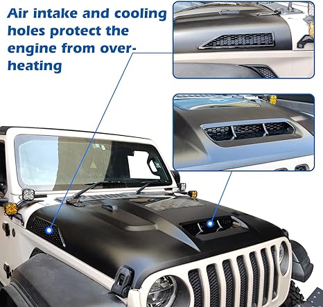 Space Capsule Hood The Replacement Hood for Jeep Wrangler JK JL JLU ...