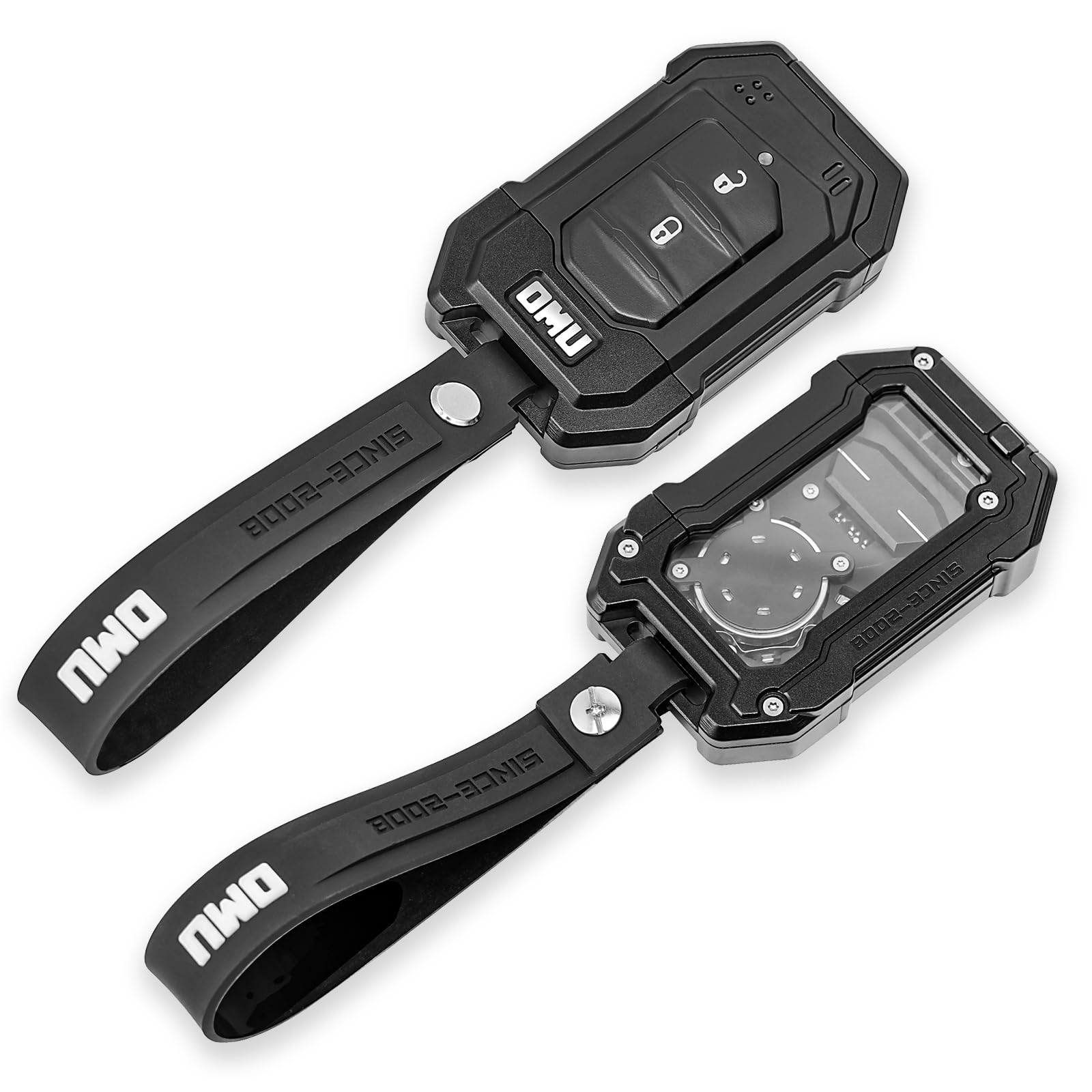 Genesis Series Metal Key Fob Cover Full Protection Key Case Shell Blac ...
