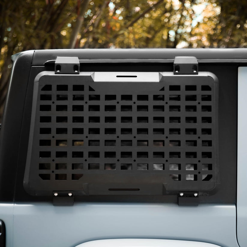 Rear Window Molle Panel Modular Storage Panel System Rear Window Prote ...