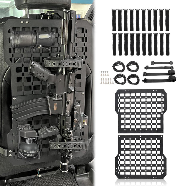 Rigid Molle Panels For Vehicles Truck Mount Rack Panel Tactical Seat B ...