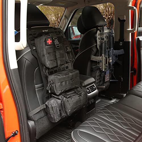 Tactical Rigid Molle Insert Panels for Vehicles Car Seat Back Organize ...