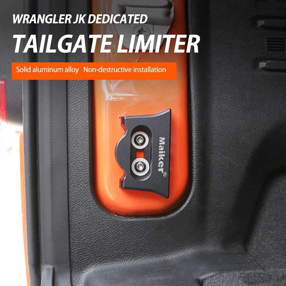 Aluminum Tailgate Stopper limiter Anti-Abnormal Noise Reduces Tailgate ...